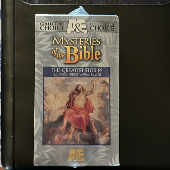 A&E | Portable Audio & Video | Mysteries Of The Bible Vhs Movies Set Of ...